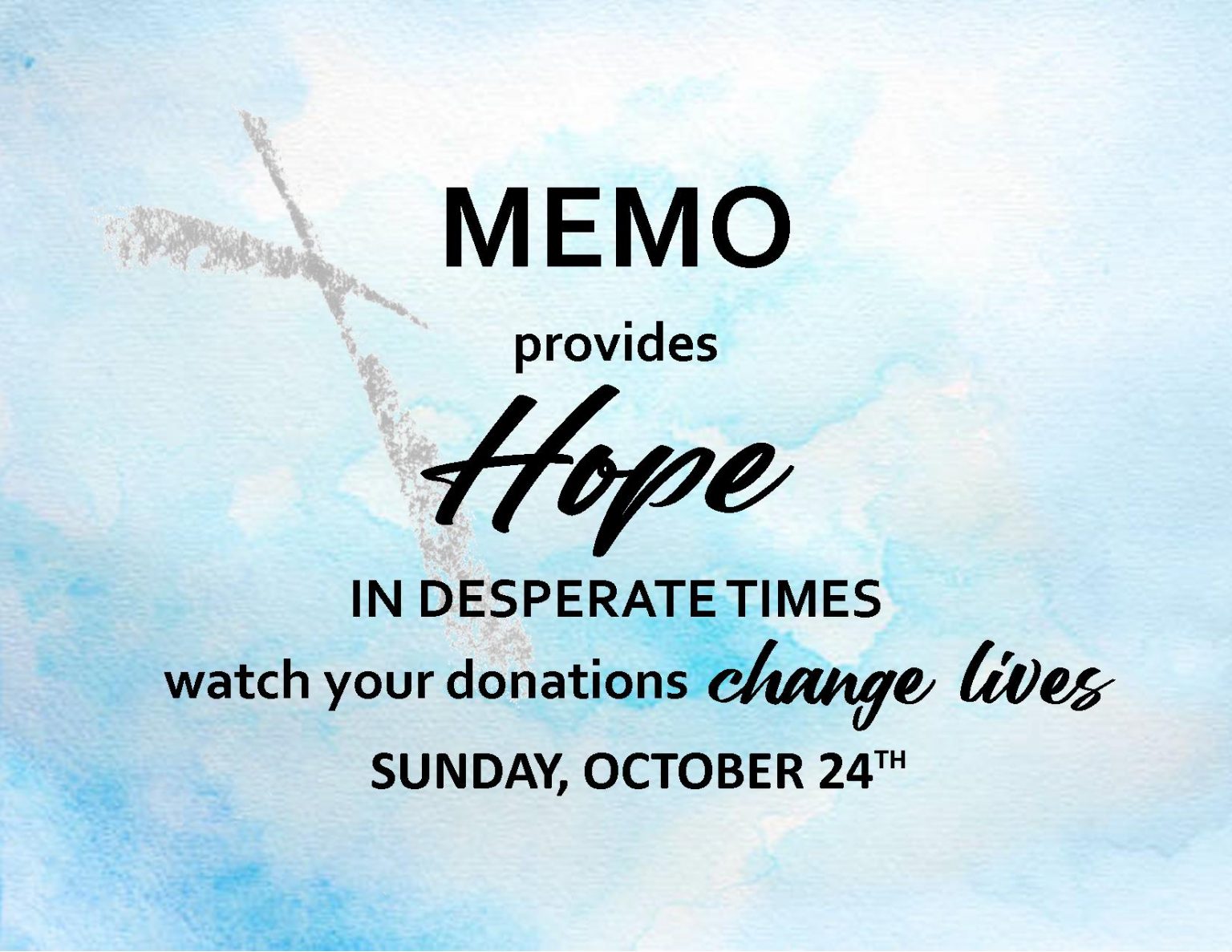 2021 Fundraiser – MEMO